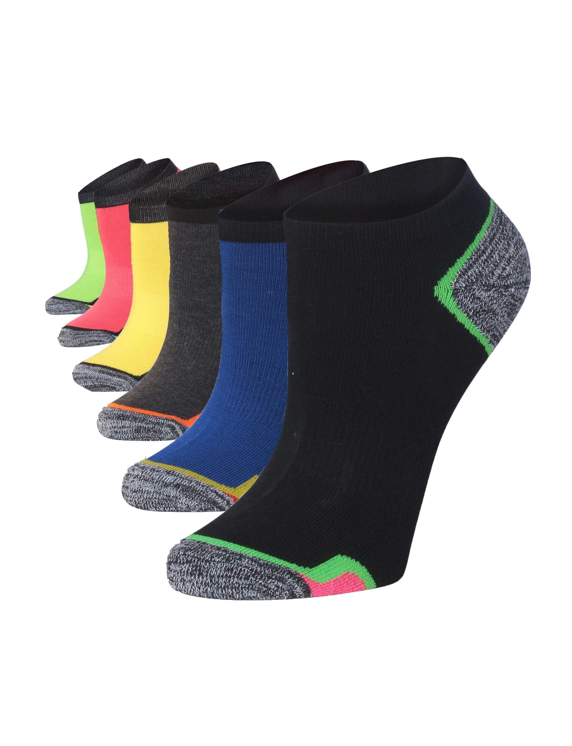 Tipi Toe Womens Moisture-Wicking Sports Socks Multicolor Bundle (6 ...