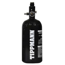 Tippmann 20oz CO2 Paintball Air Tank - Durable Aluminum, Black ...