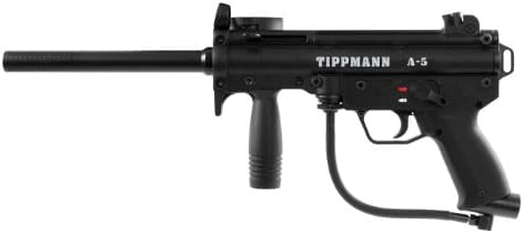 Tippmann A-5 Basic Paintball Marker Gun with The Cyclone Feed and ...