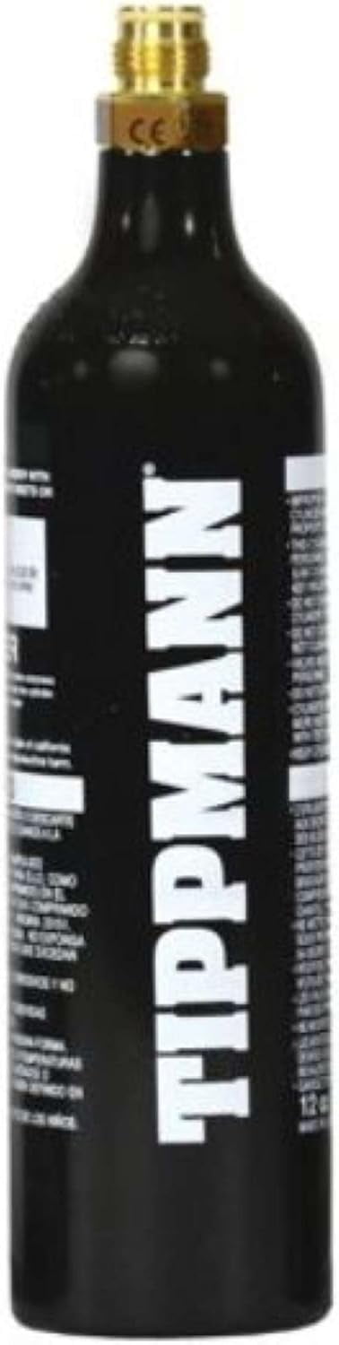 Tippmann CO2 Paintball Tank 12oz, Ships Empty/Refillable Black ...