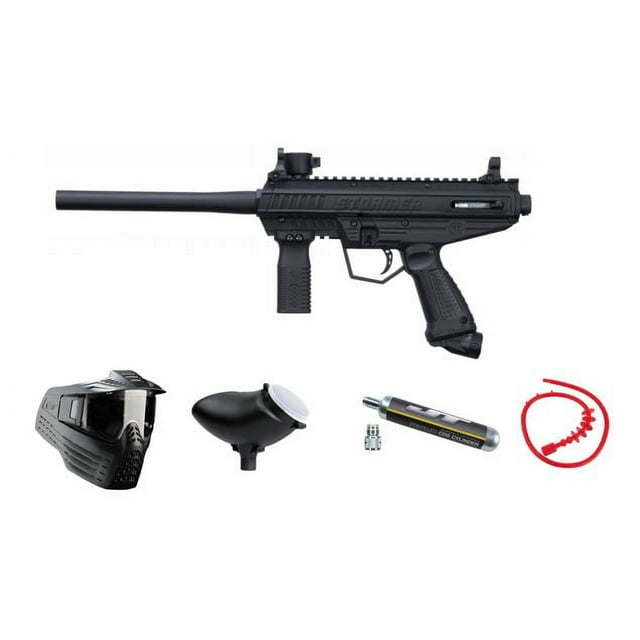 Tippmann Stormer Basic Paintball Marker Gun Powerpack includes Black ...