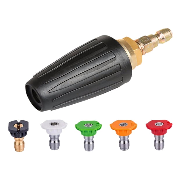 Tips for Pressure Washers Nozzle 4000 PSI Max. Rotating Pressure Washer ...
