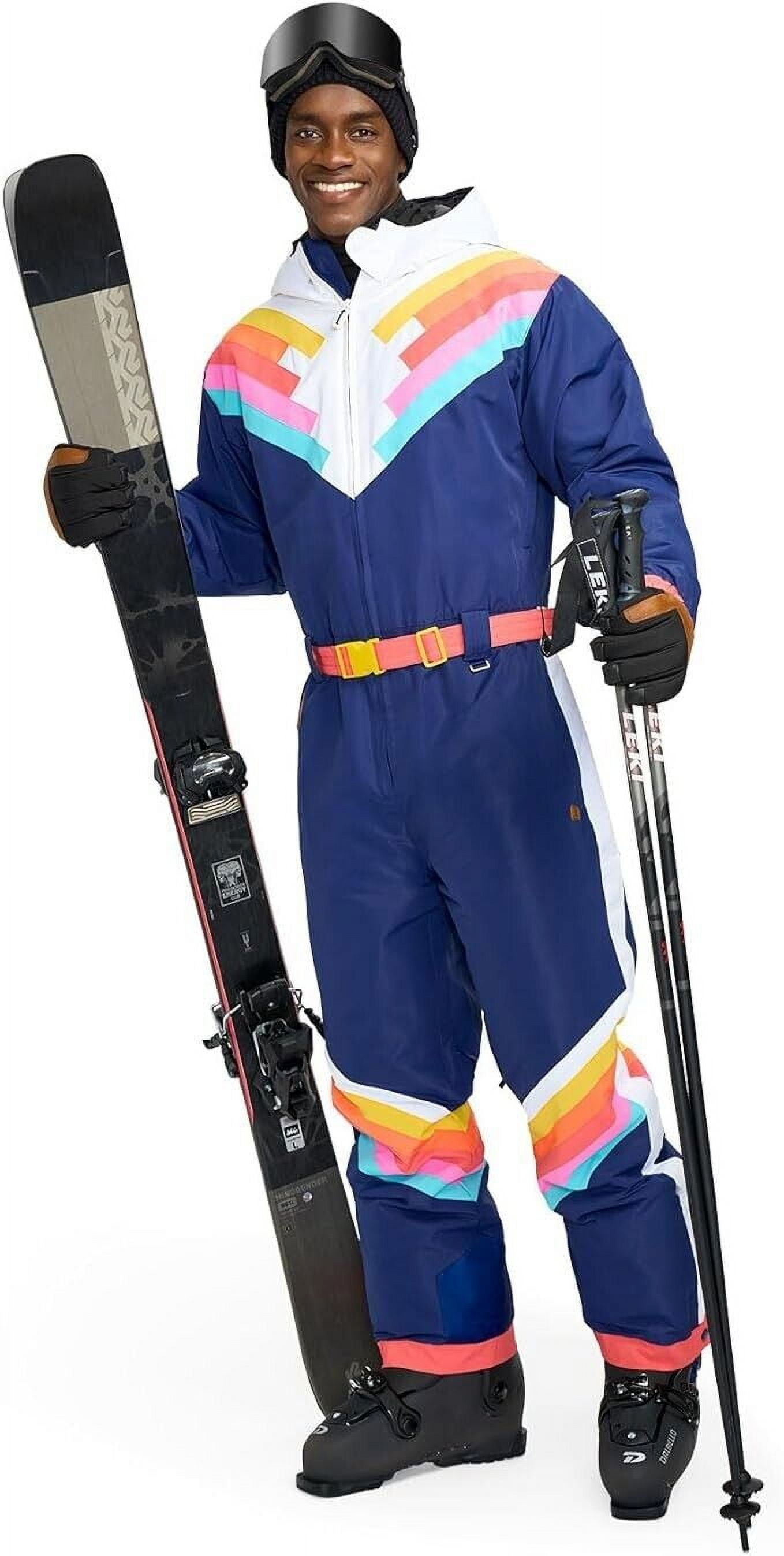 Tipsy Elves Retro Men's Ski Suits - Bright Snow Suits for Men - Winter ...
