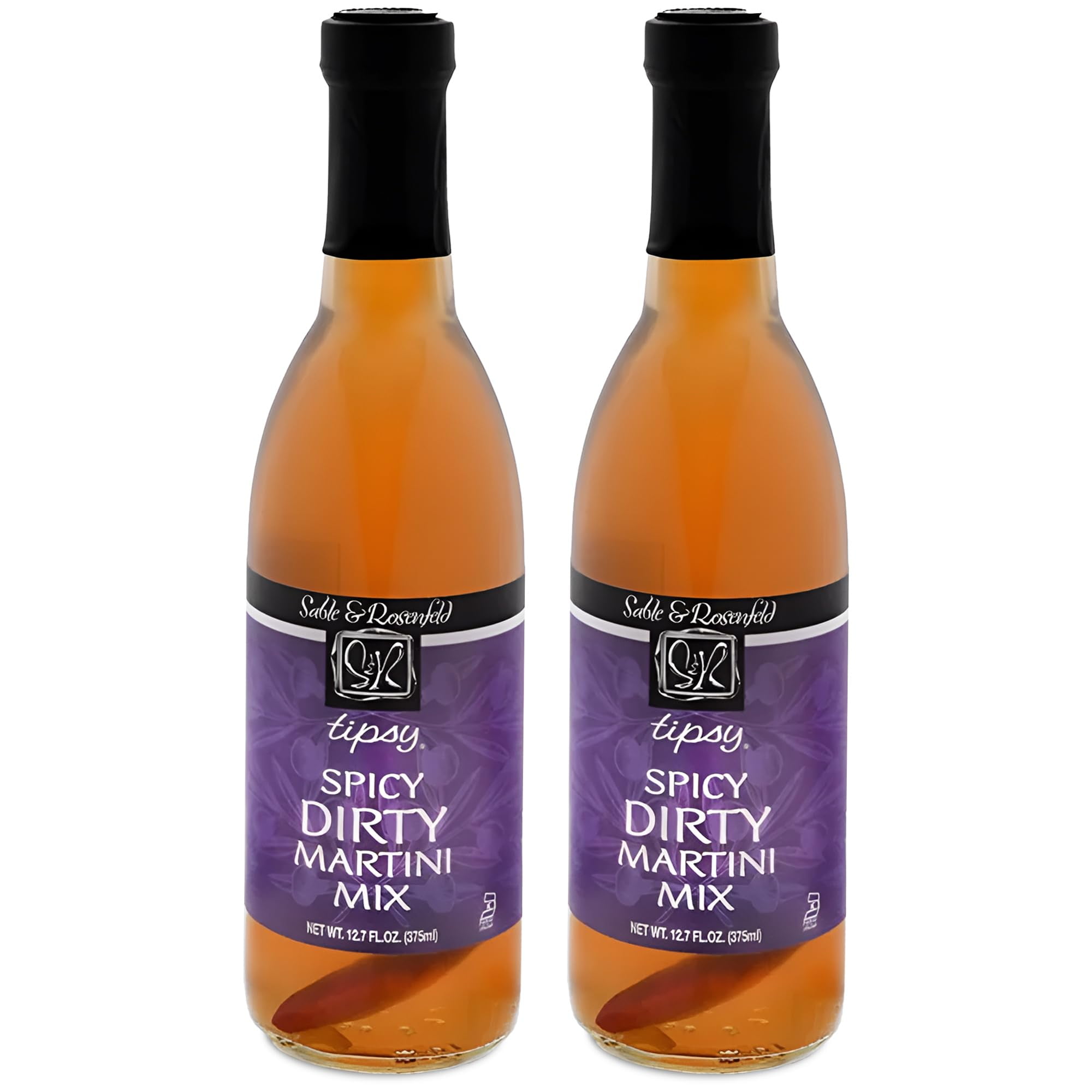 Tipsy Spicy Dirty Martini Mix - Savory and Spicy Martini Olive Juice ...