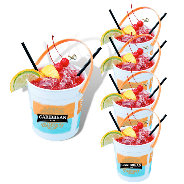 Tipsy Umbrella Plastic Cocktail Rum Buckets For Drinks, Anything but a ...