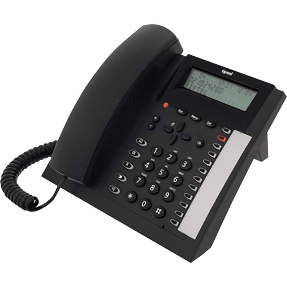 Tiptel 1020 - telephones (Analog, Desk, Black, LED, Digital) - Walmart.com