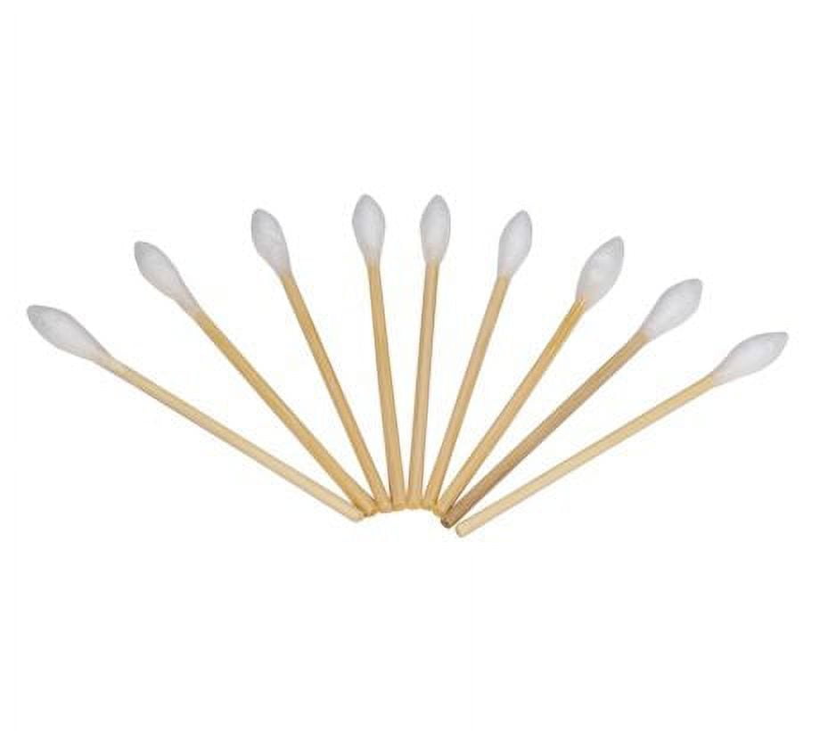 Tipton Power Swab, Pointed Tip Swab, 300 ct, Bamboo/White, - Walmart.com