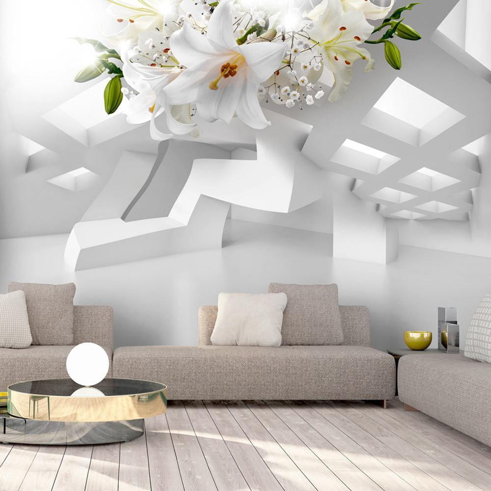 Tiptophomedecor 3D Illusion Wallpaper Wall Mural - Abstract Mirage ...