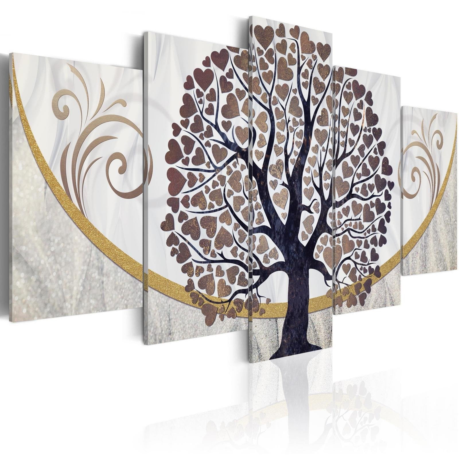 Tiptophomedecor Abstract Canvas Wall Art - Tree Of Promise - Stretched ...