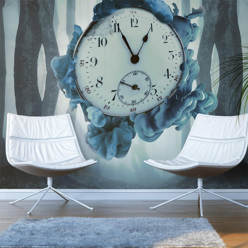 Tiptophomedecor Abstract Wallpaper Wall Mural - Surrealism Of Time ...