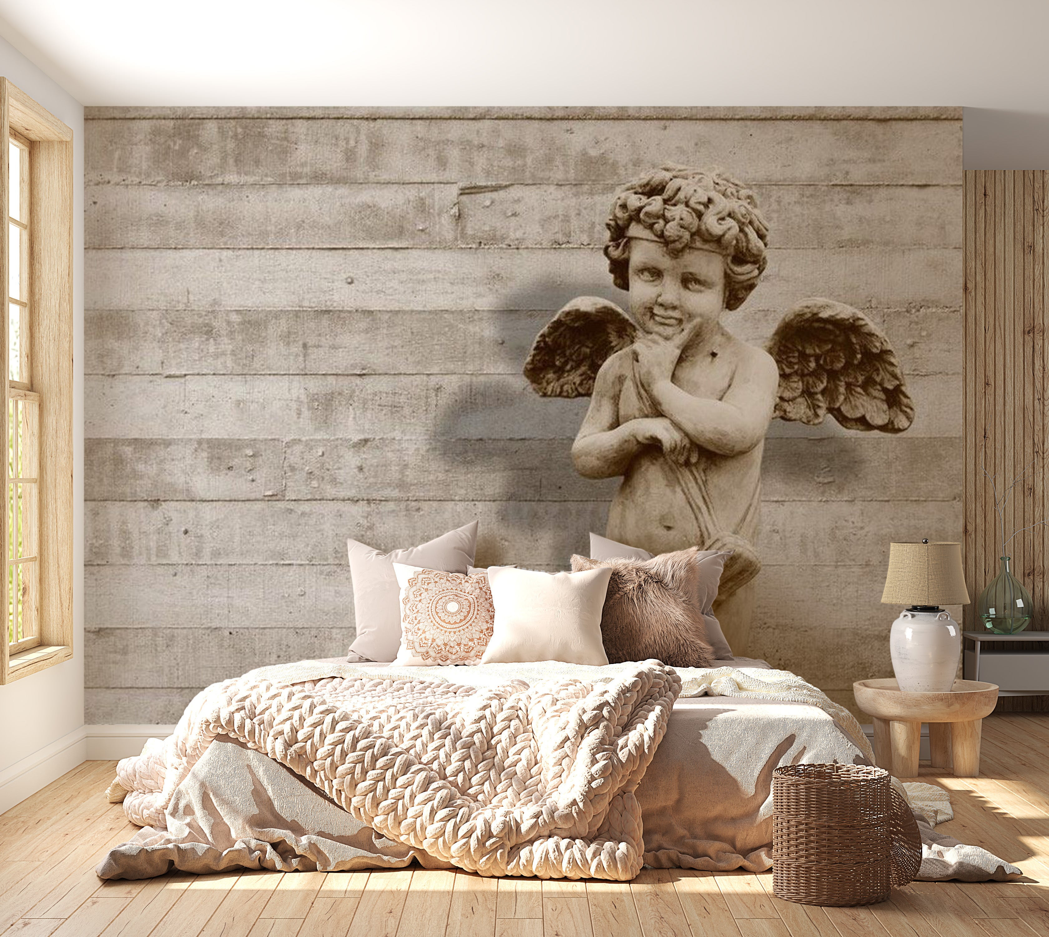 Tiptophomedecor Background & Patterns Wallpaper Wall Mural - Angelic ...