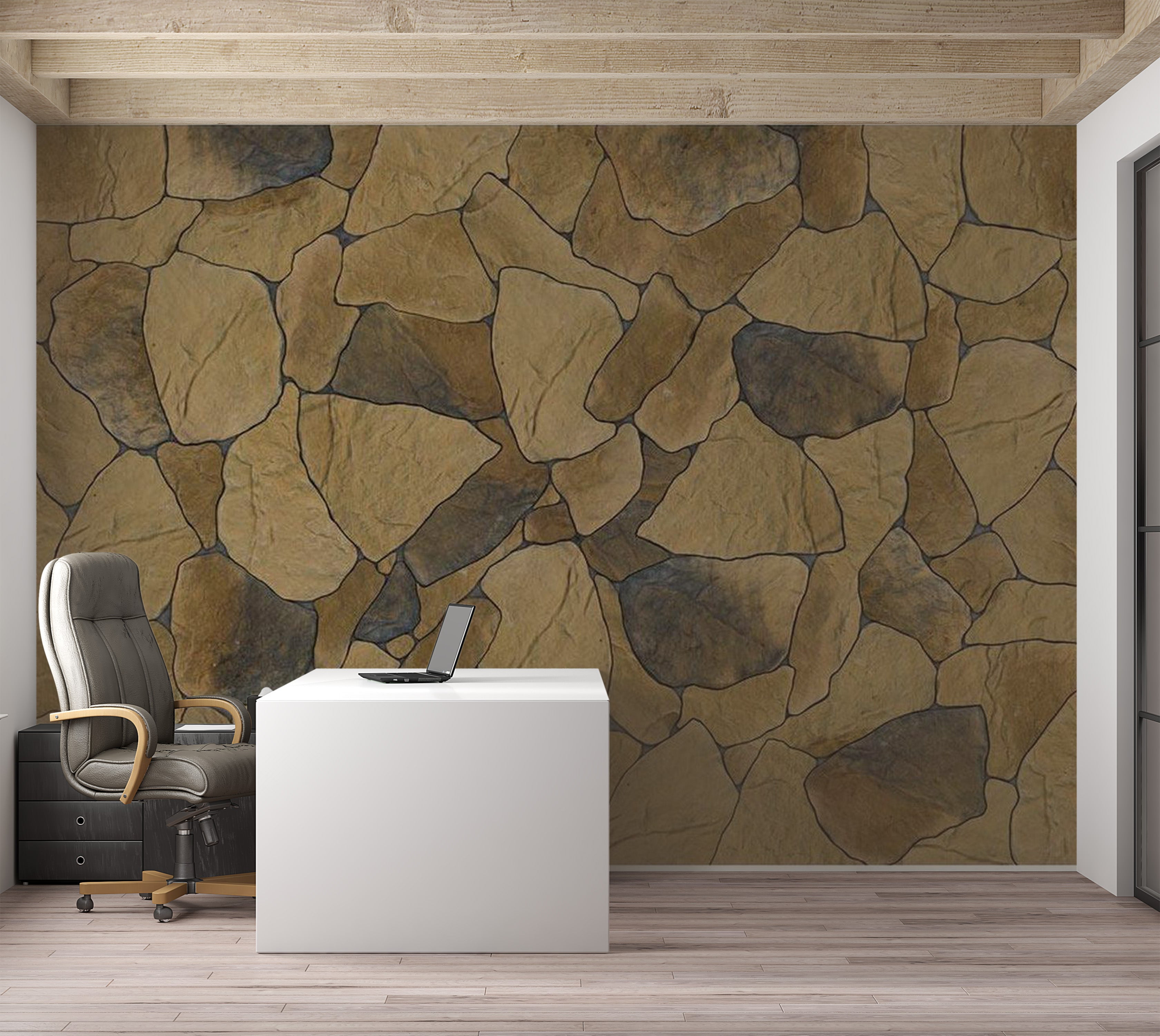 Tiptophomedecor Background & Patterns Wallpaper Wall Mural - Stone ...