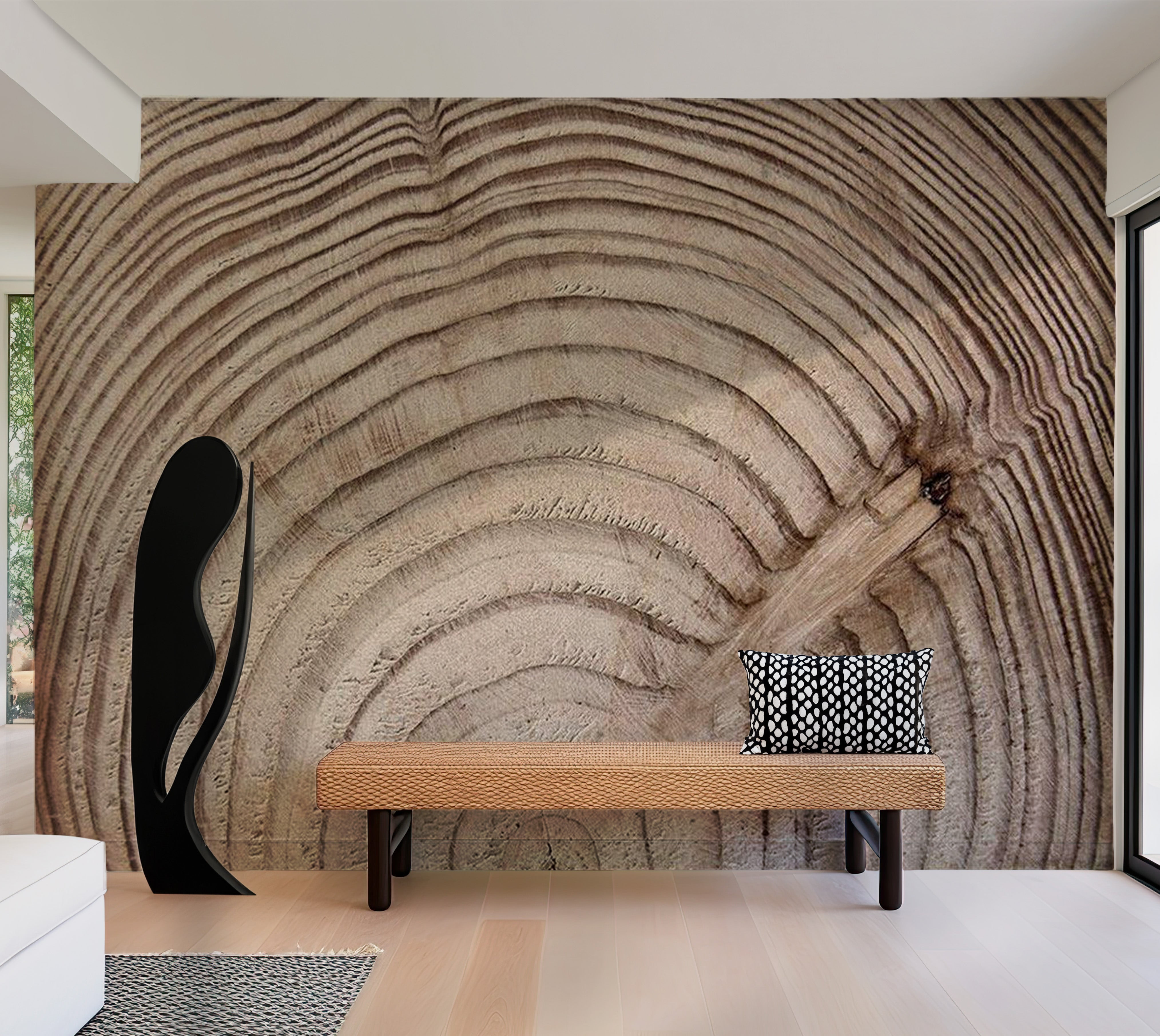 Tiptophomedecor Background & Patterns Wallpaper Wall Mural - Wood Grain ...
