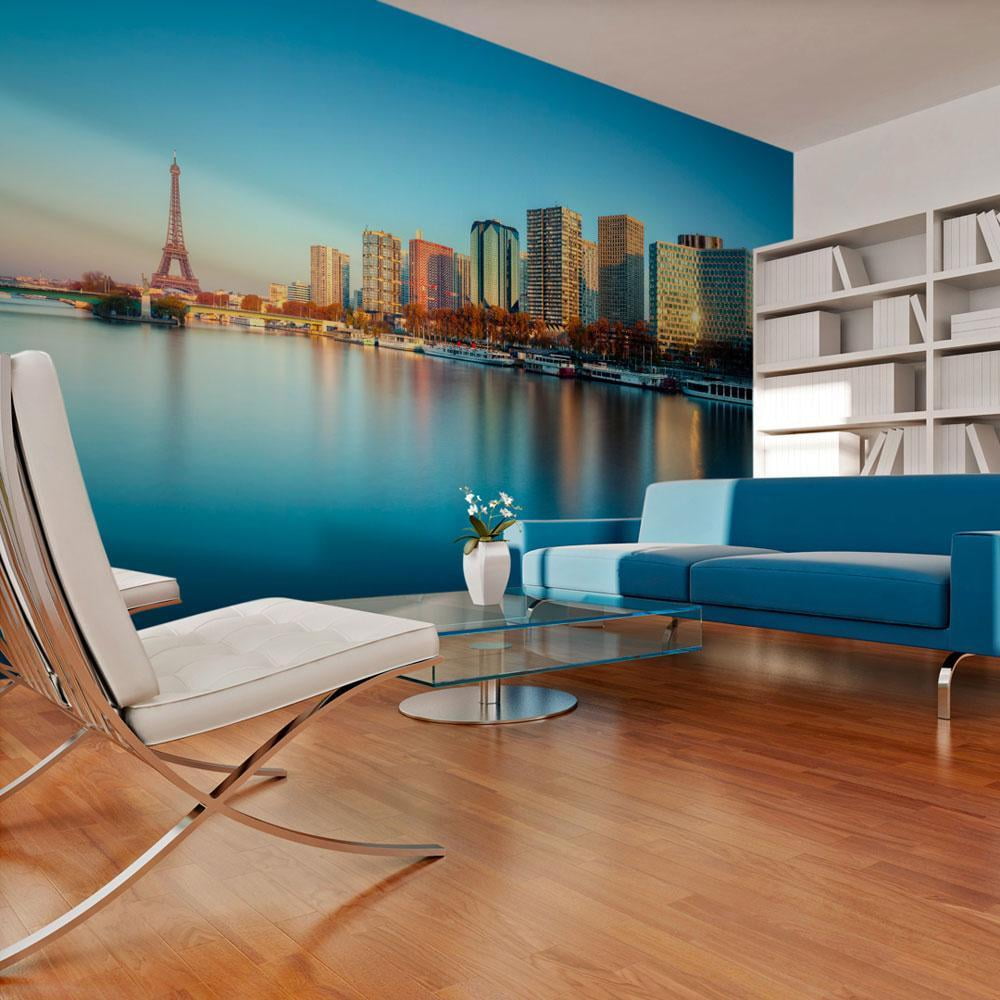 Tiptophomedecor Cityscape Wallpaper Wall Mural - Relaxation By The ...