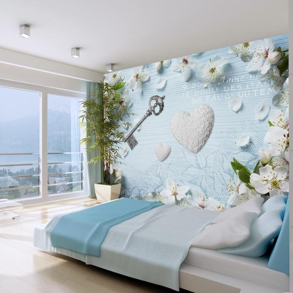 Tiptophomedecor Floral Wallpaper Wall Mural - Spring Key - Walmart.com