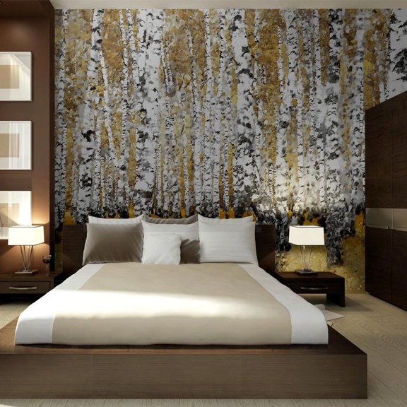 Tiptophomedecor Landscape Wallpaper Wall Mural - Forest Path - Walmart.com