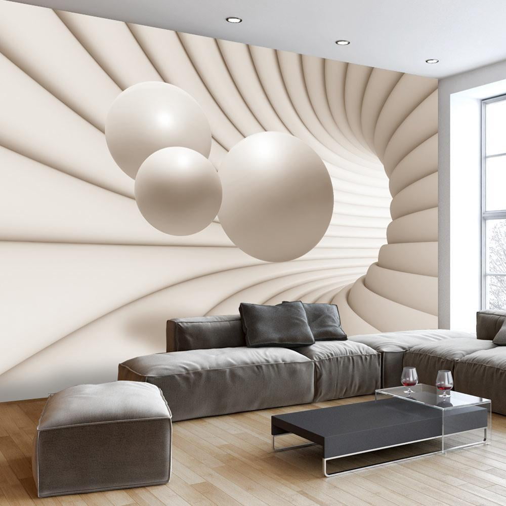 Tiptophomedecor Peel and Stick 3D Illusion Wallpaper Wall Mural - Balls ...