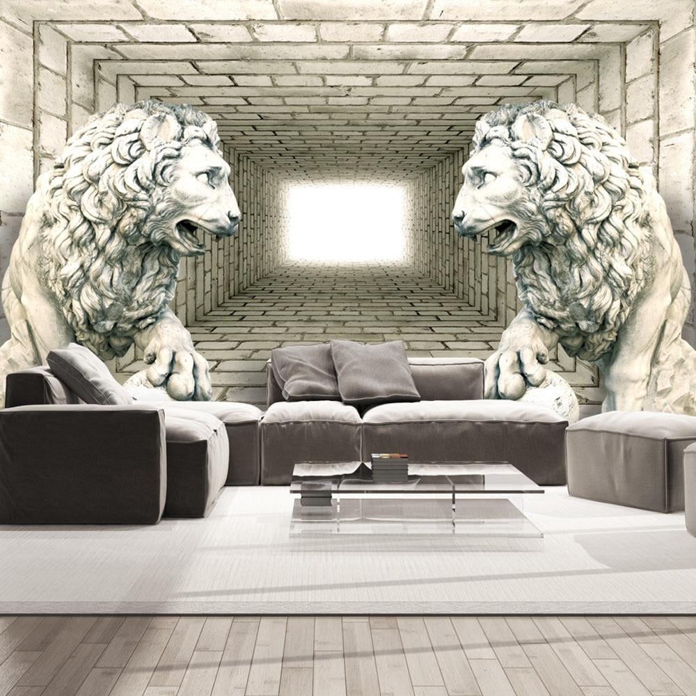 Tiptophomedecor Peel and Stick 3D Illusion Wallpaper Wall Mural ...