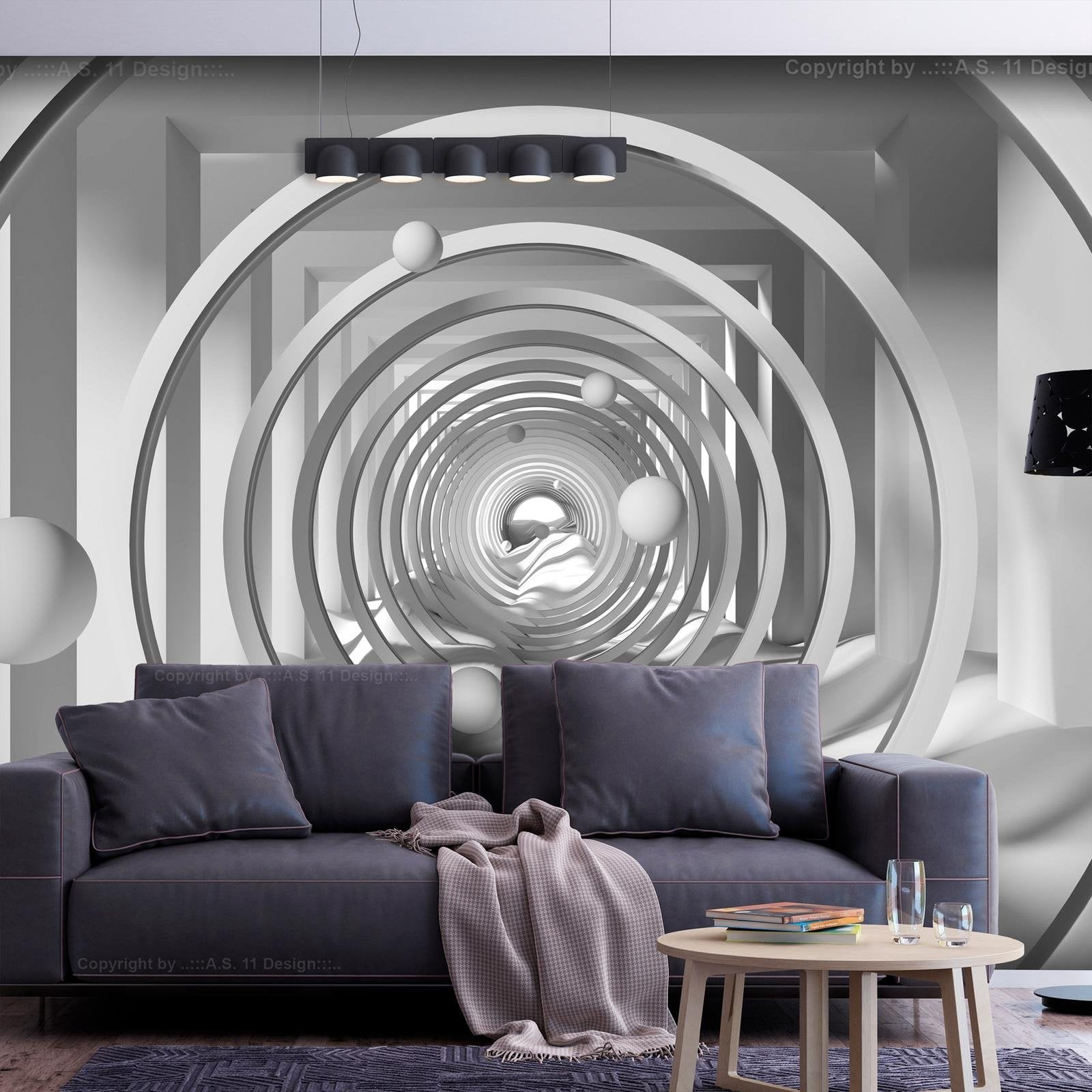 Tiptophomedecor Peel and Stick 3D Illusion Wallpaper Wall Mural ...