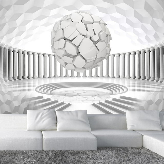 Tiptophomedecor Peel and Stick 3D Illusion Wallpaper Wall Mural ...