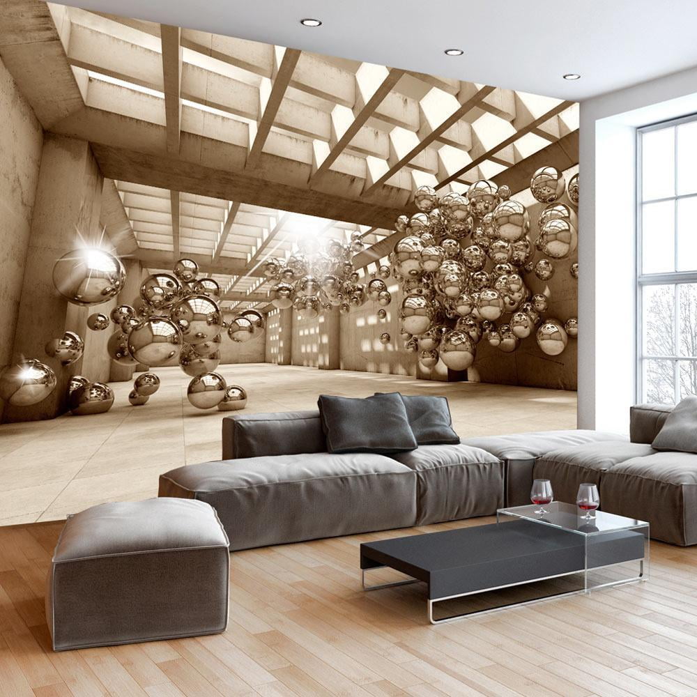 Tiptophomedecor Peel and Stick 3D Illusion Wallpaper Wall Mural ...