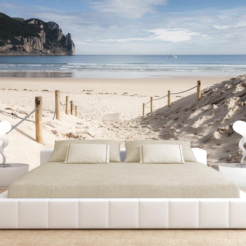 Tiptophomedecor Peel and Stick Beach Wallpaper Wall Mural - Hot July ...