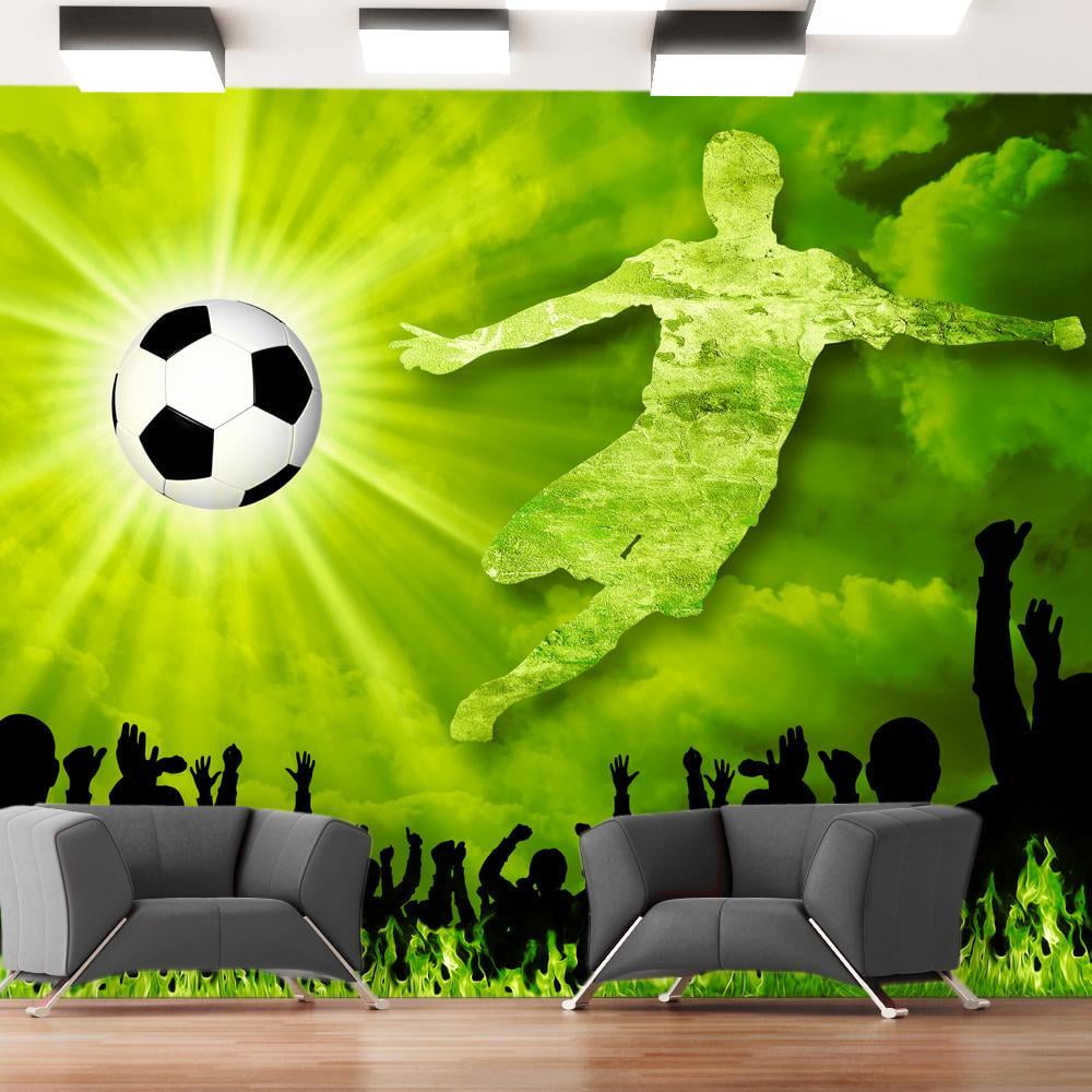 Tiptophomedecor Peel and Stick Football Wallpaper Wall Mural - Victory ...
