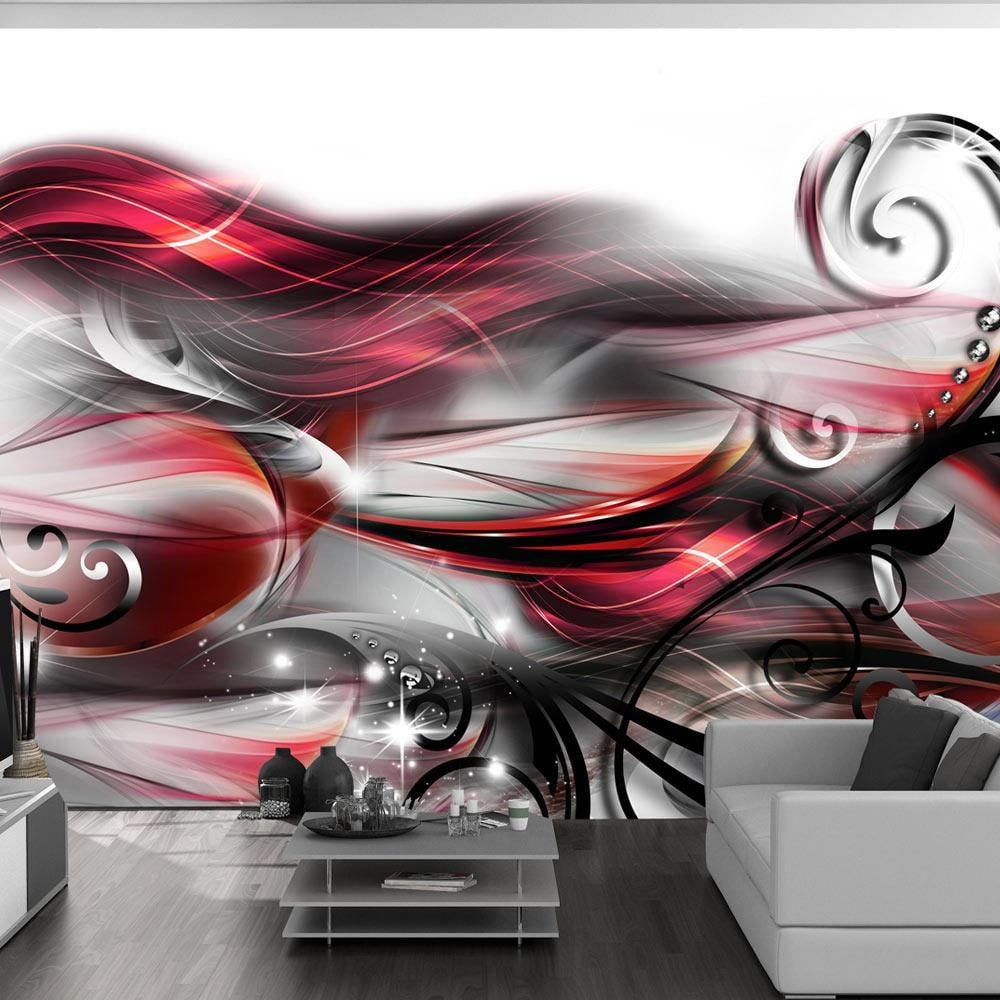 Tiptophomedecor Peel and Stick Glam Wallpaper Wall Mural - Expression ...