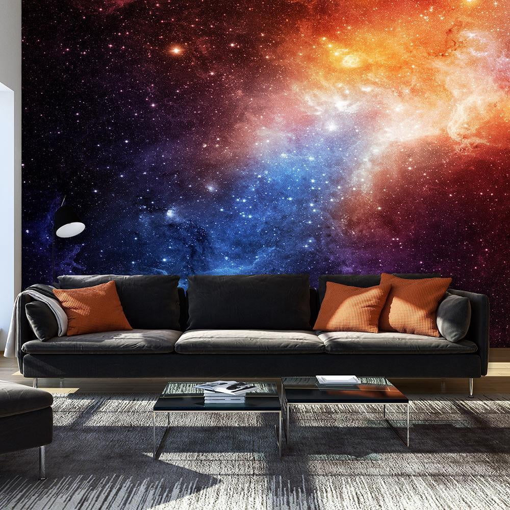 Tiptophomedecor Peel and Stick Space Wallpaper Wall Mural - Nebula ...