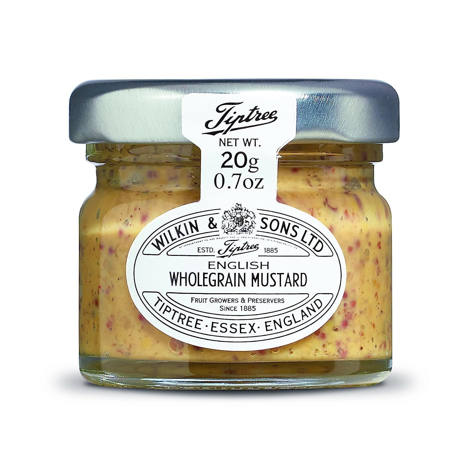 Tiptree, English Wholegrain Mustard Minis, 0.7 Ounces, Pack of 72 ...
