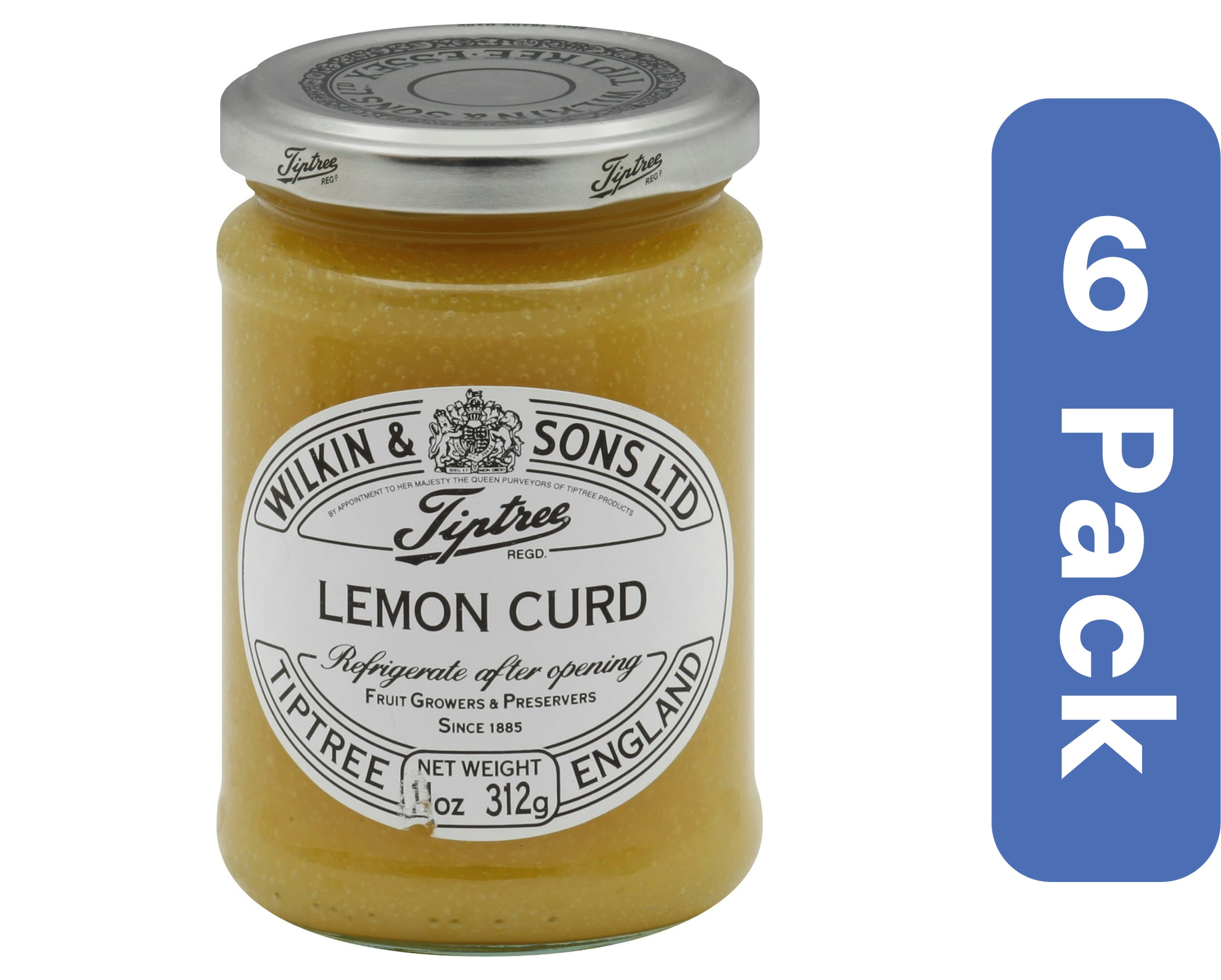 Tiptree Lemon Curd 12 oz (Pack Of 6) - Walmart.com
