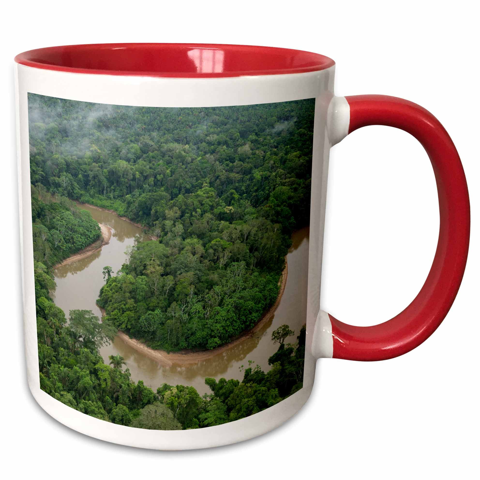 3drose, Tiputini River and Rainforest, Yasuni, Amazon Rainforest ...