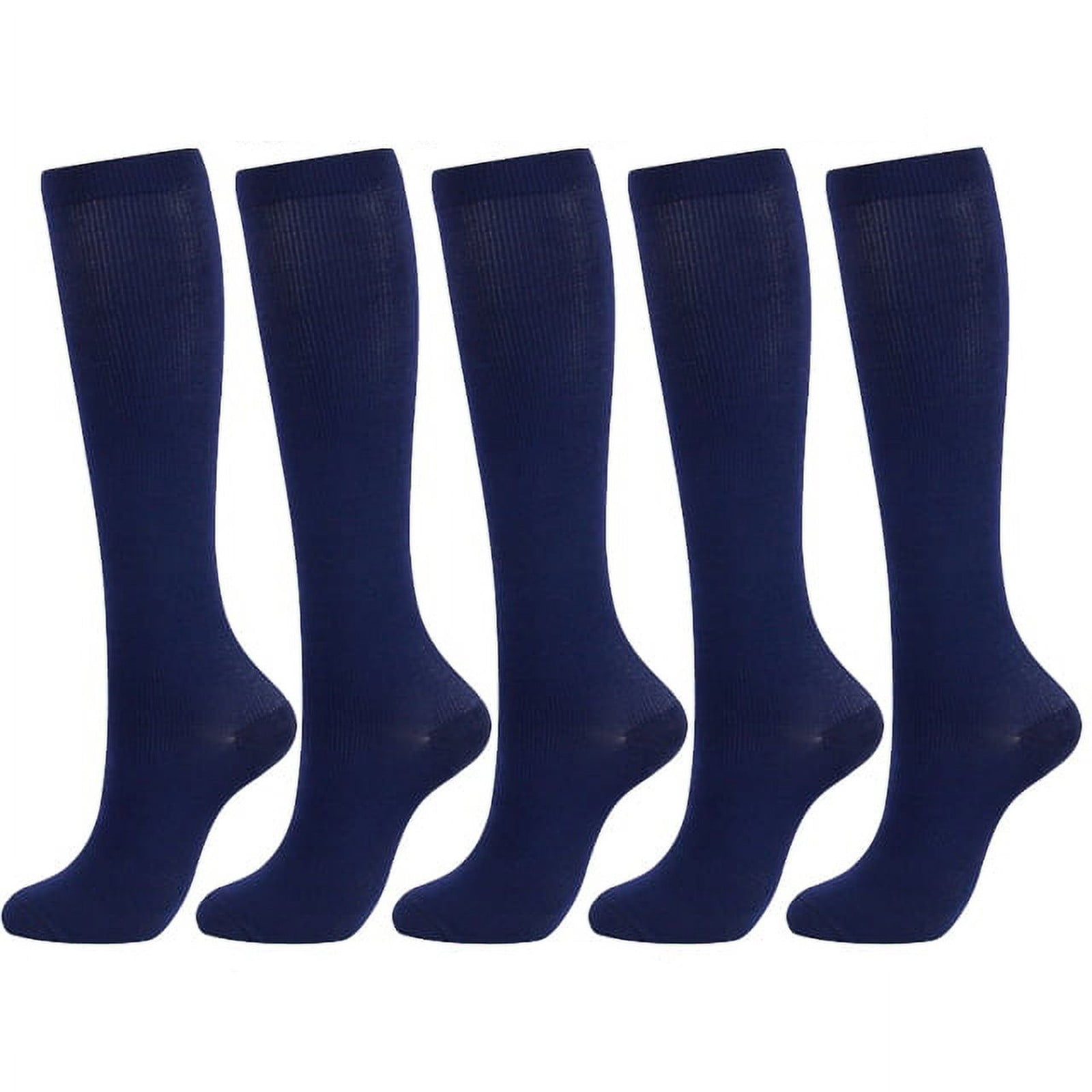 Tiqkatyck Compression Socks Clearance, 5 Pairs Sock Compression Socks ...