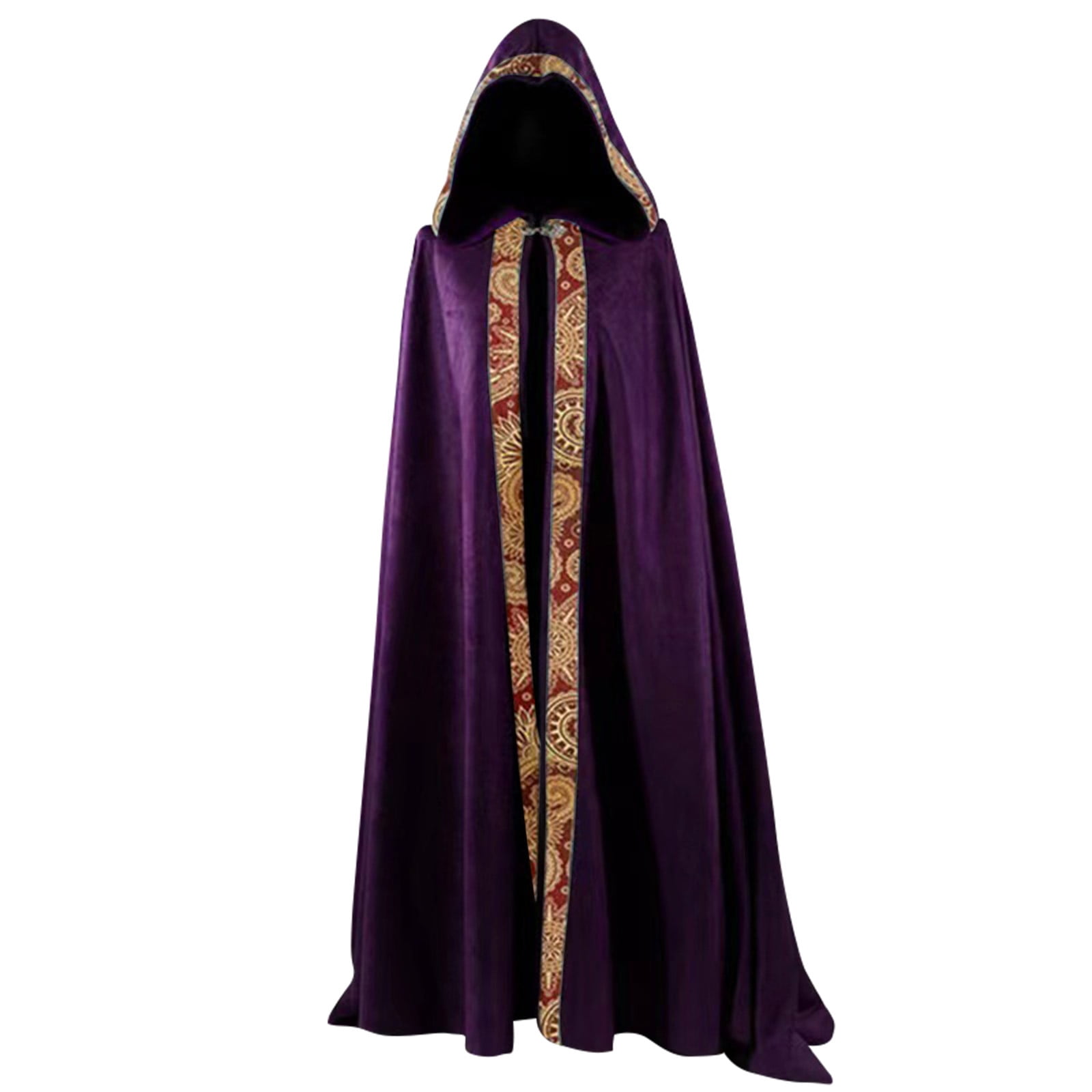 Tiqkatyck Fall Dresses 5 Colors Long Cloak Medieval Church Loose Dress ...