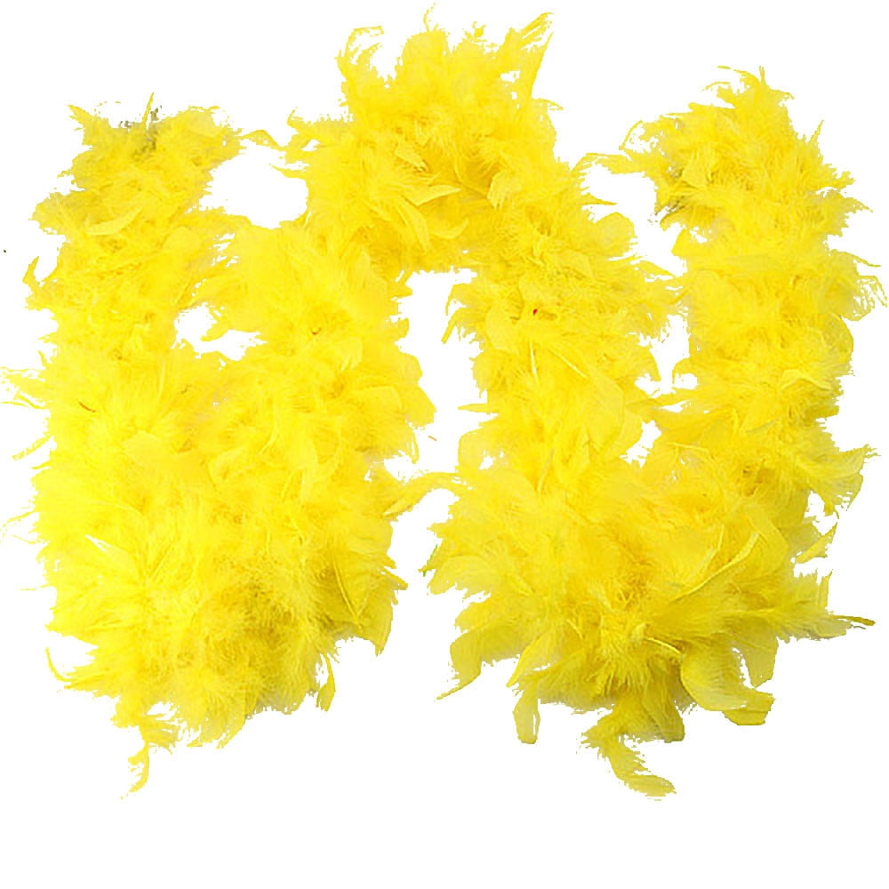 Tiqkatyck Head Scarf Clearance, Quality White Feather Boa Flapper Hen ...