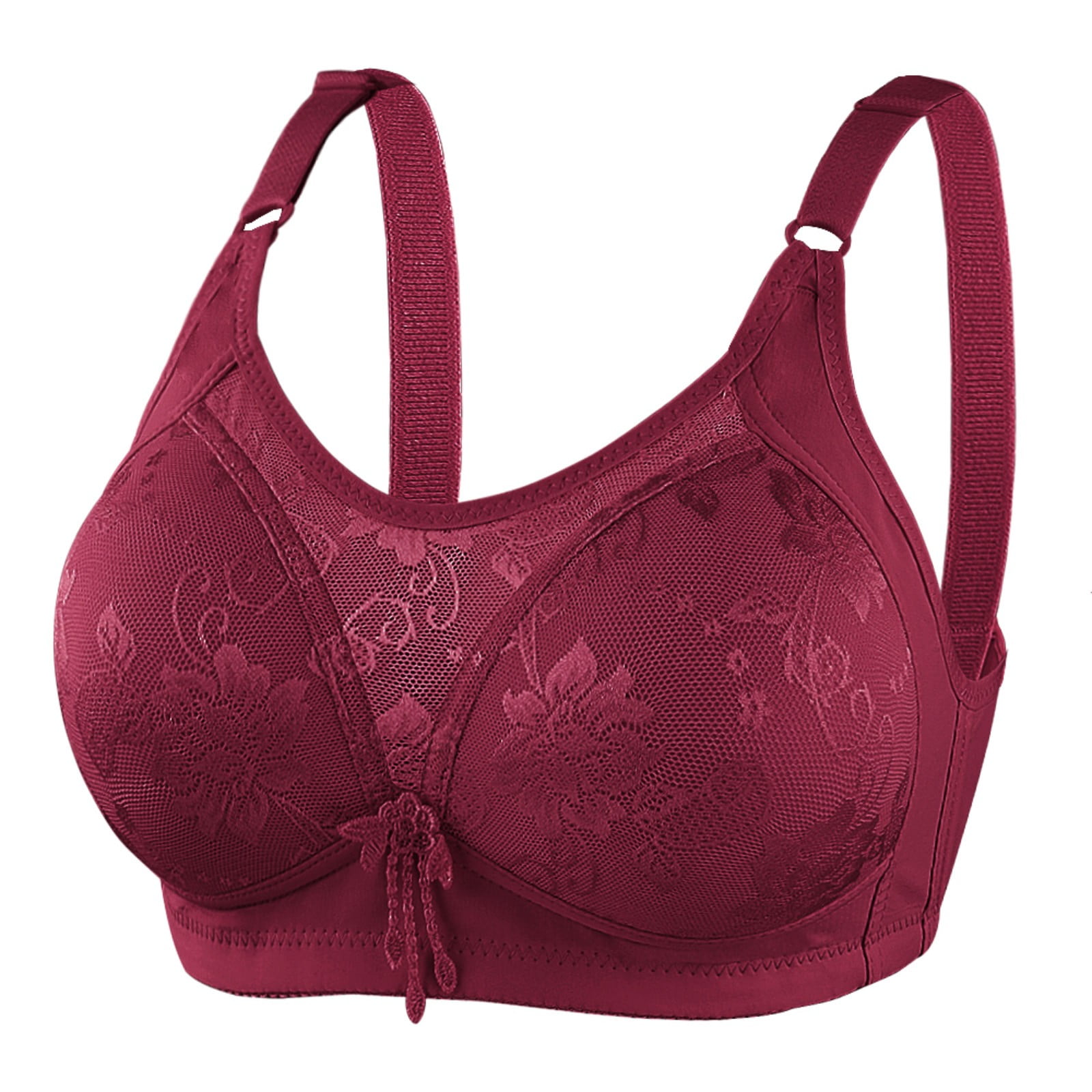 Tiqkatyck Strapless bra, Nursing bras, Plus Size Wirefree Bra Thin ...