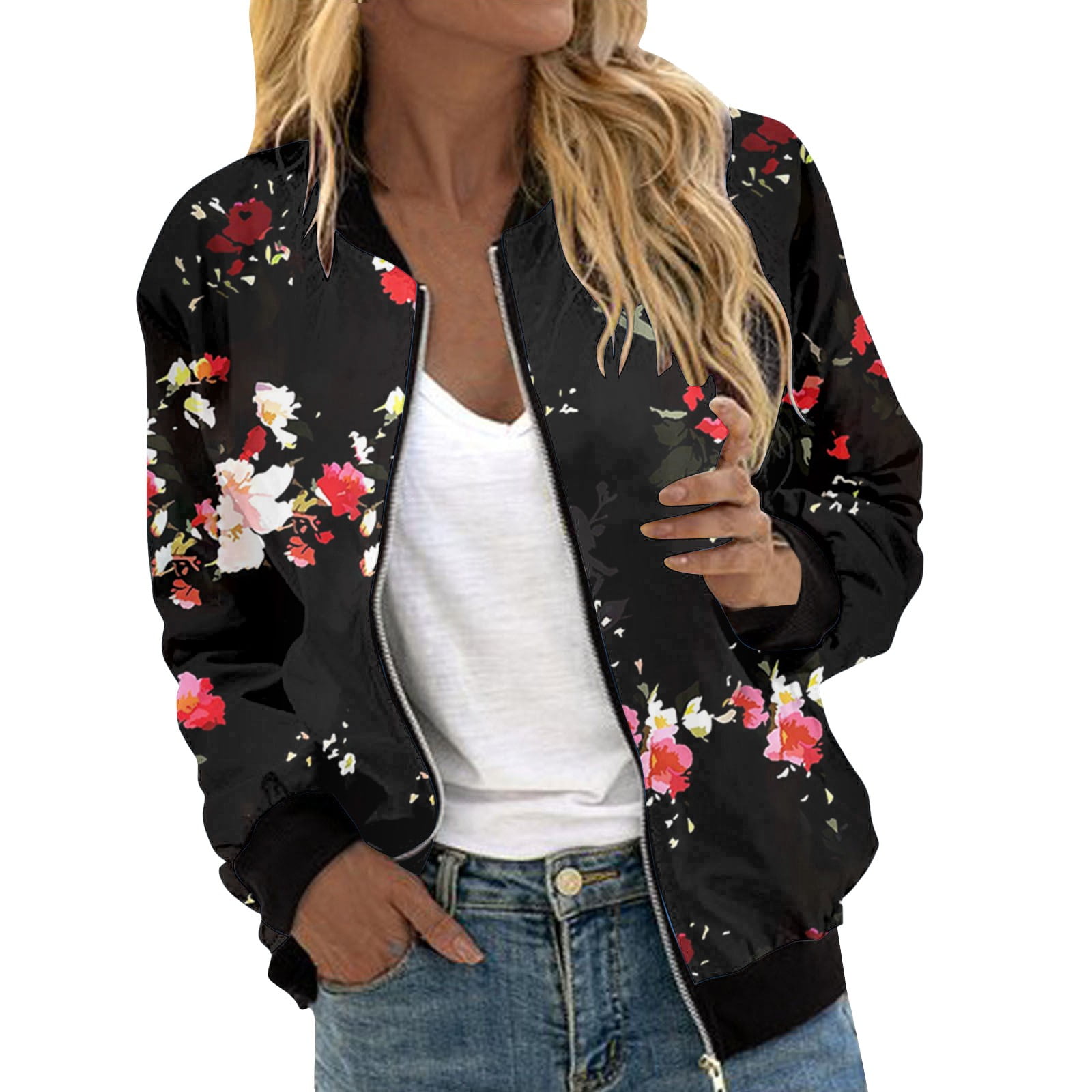 Tiqkatyck Winter Jackets Clearance, Women Autumn Fashion Leisure Square ...