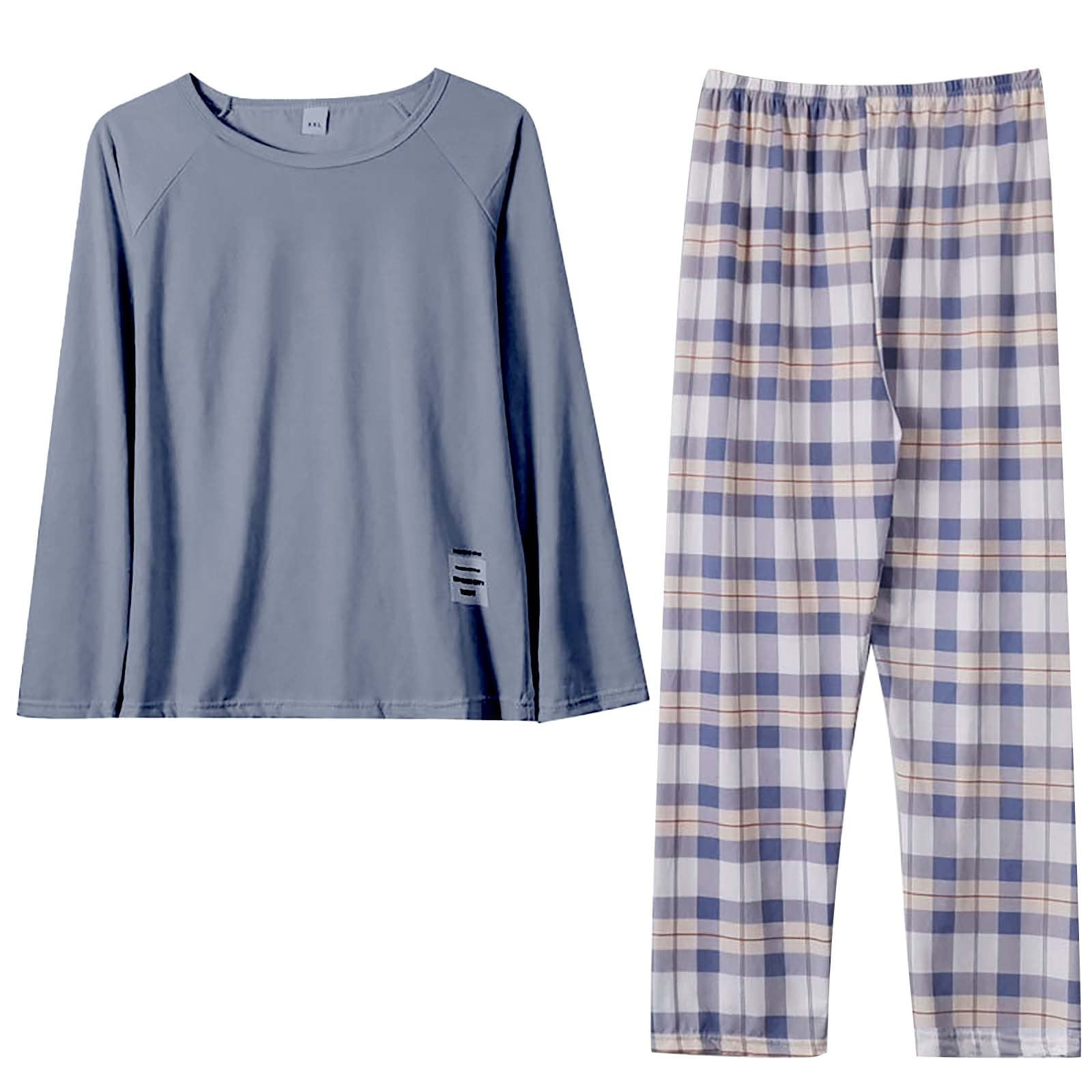 Tiqkatyck, Womens Flannel Pajamas Sets, XL, Fall Casual Loungewear ...