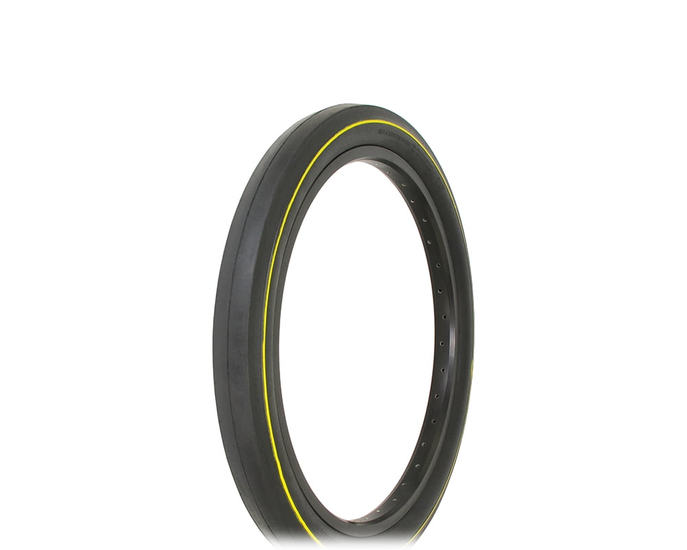 Tire 20 x 2.125 Black Yellow Line Side Wall R-4127. - Walmart.com