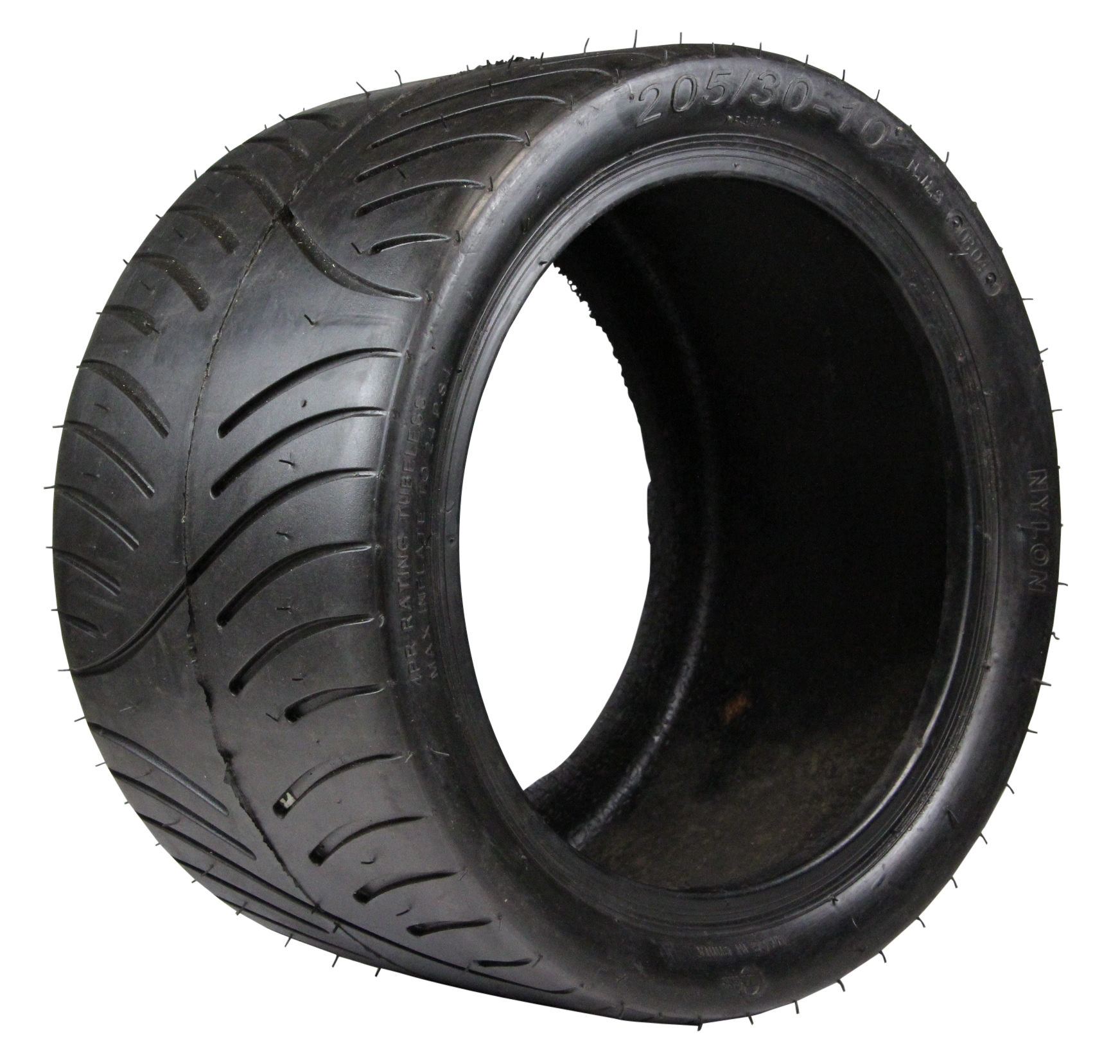High-Performance 205/30-10 Tire for Mini Chopper C1/CX15 and Similar ...