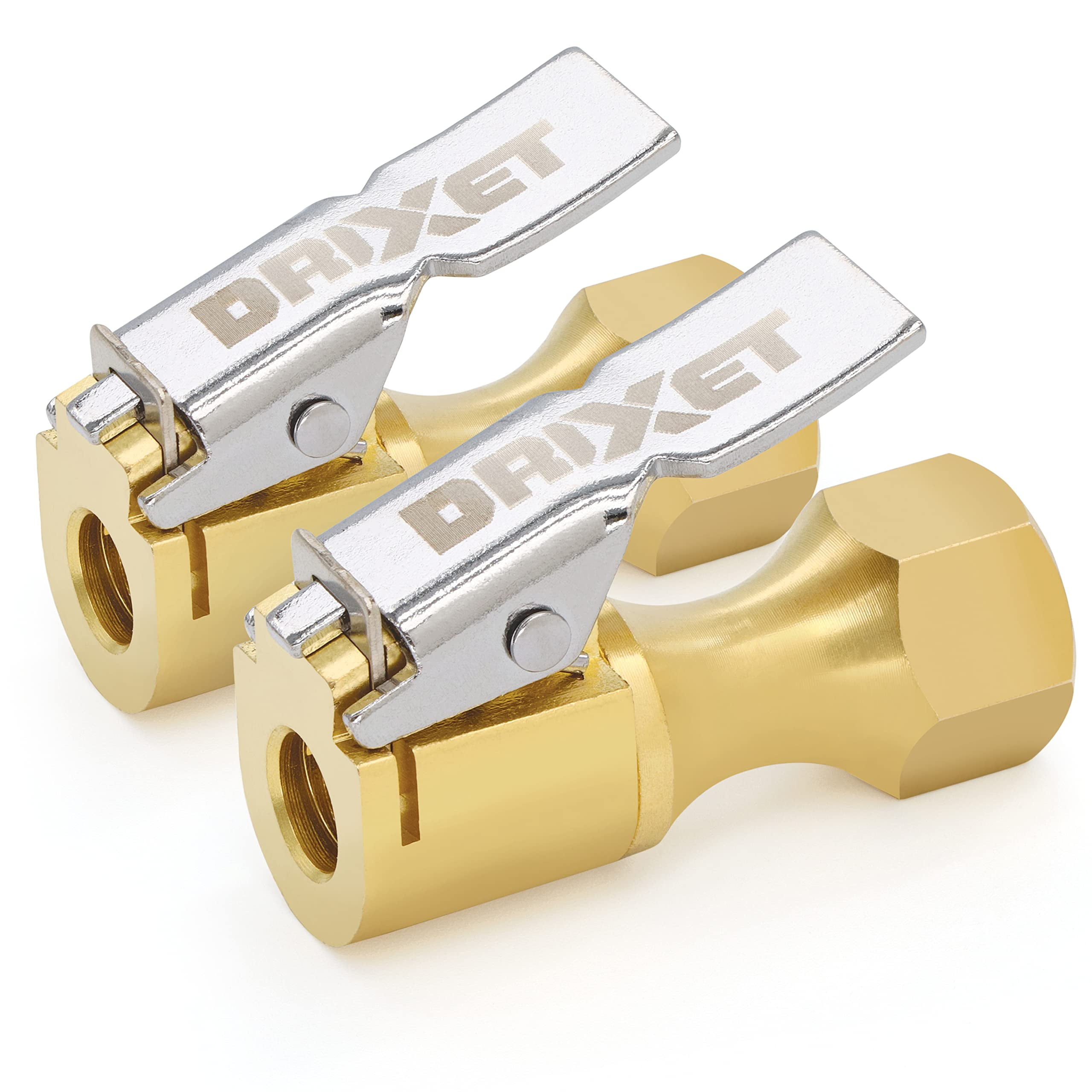 Tire Air Chuck Quick Connect - Open Flow Heavy-Duty Locking Air Chucks ...