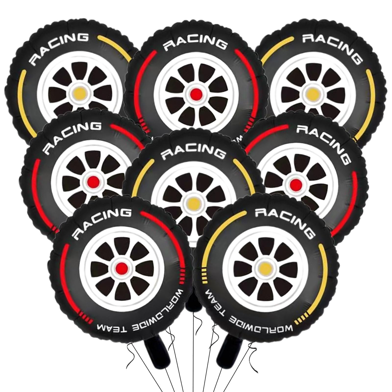 Tire Balloons, Race Car Wheel Balloons AFN118 Inch, Racing Cars Theme ...