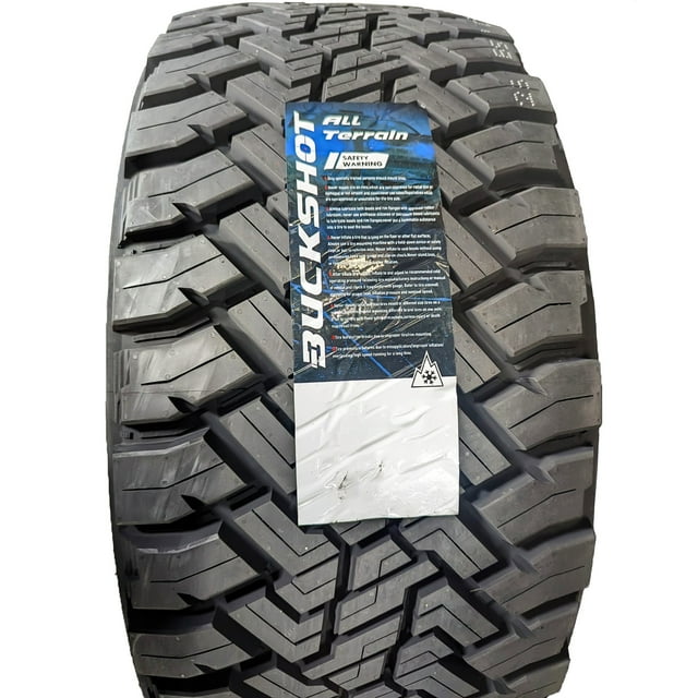 Buckshot All-Weather Light Truck Tire, LT 33X12.50R22 Load F, 12 Ply ...