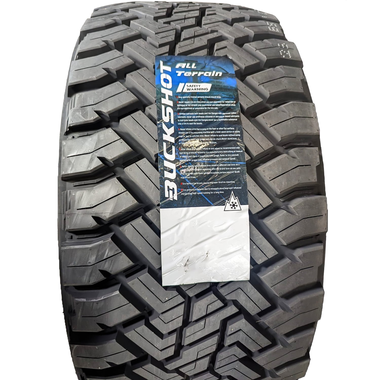 Buckshot All-Weather Light Truck Tires, 35X12.50R20, Load F, 12 Ply ...