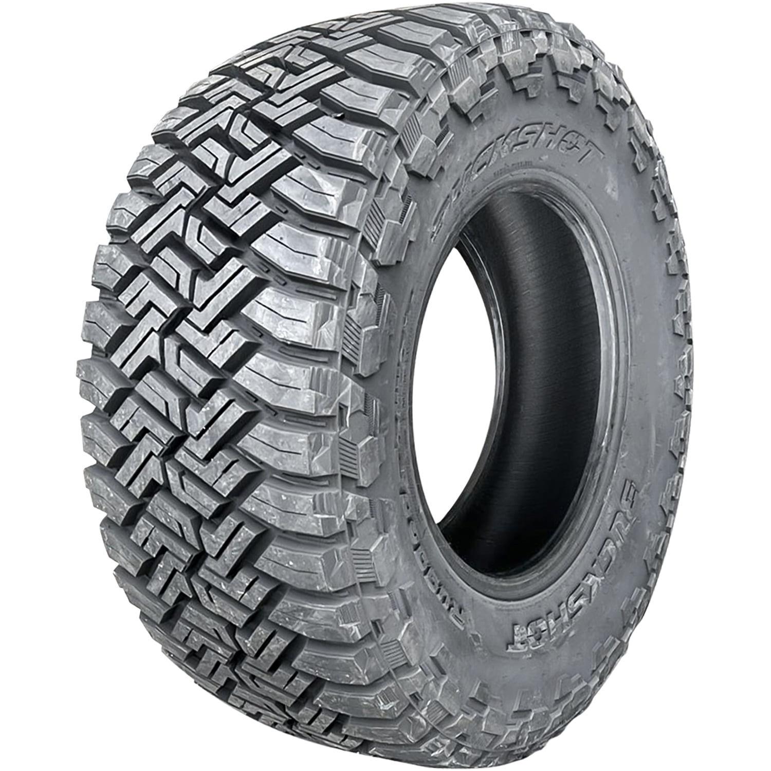 Buckshot Rugged Terrain Tire, LT 265/70R17 Load E 10 Ply RT R/T for ...