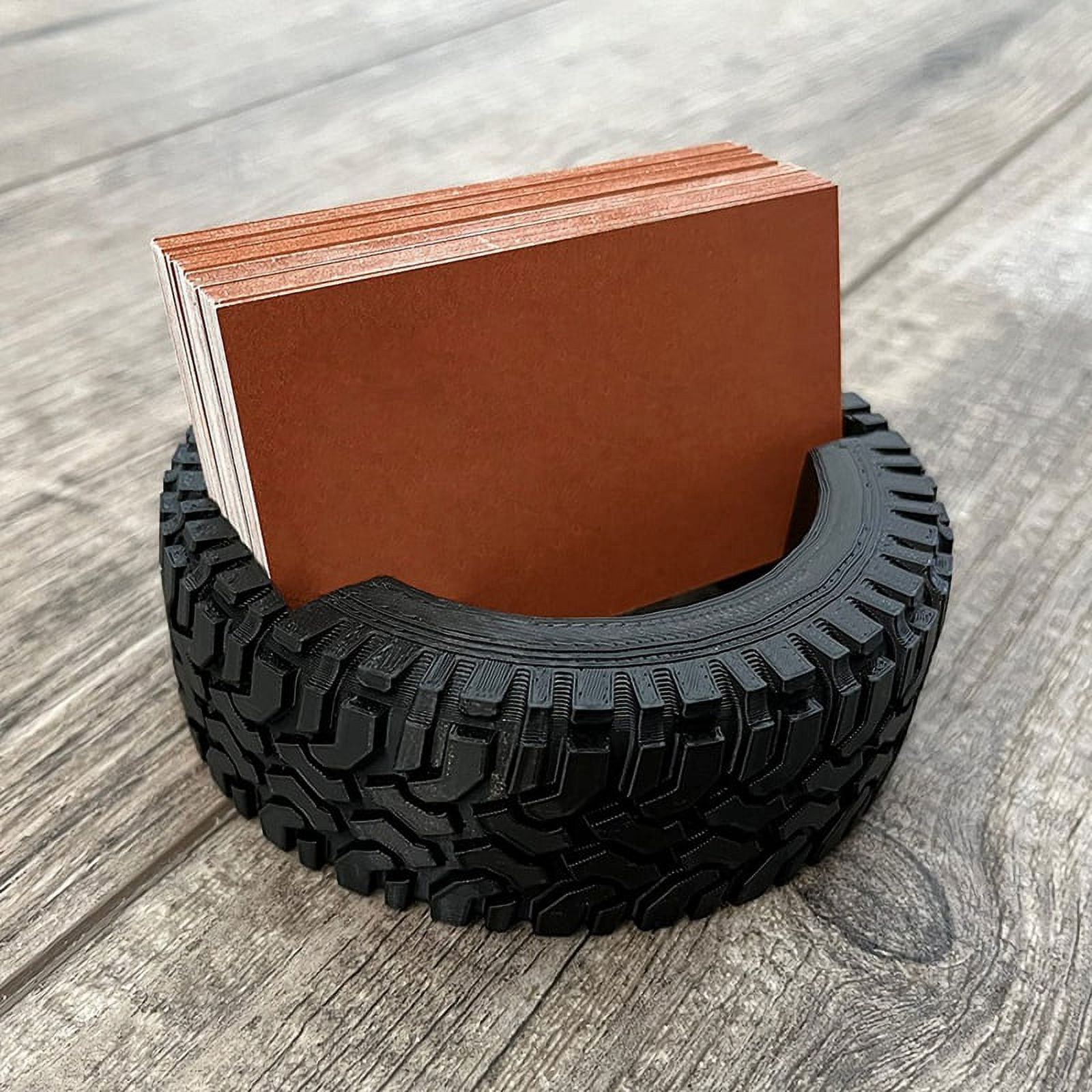 Tire Business Card Holder - Wheel Shop Display Stand Desktop Countertop ...