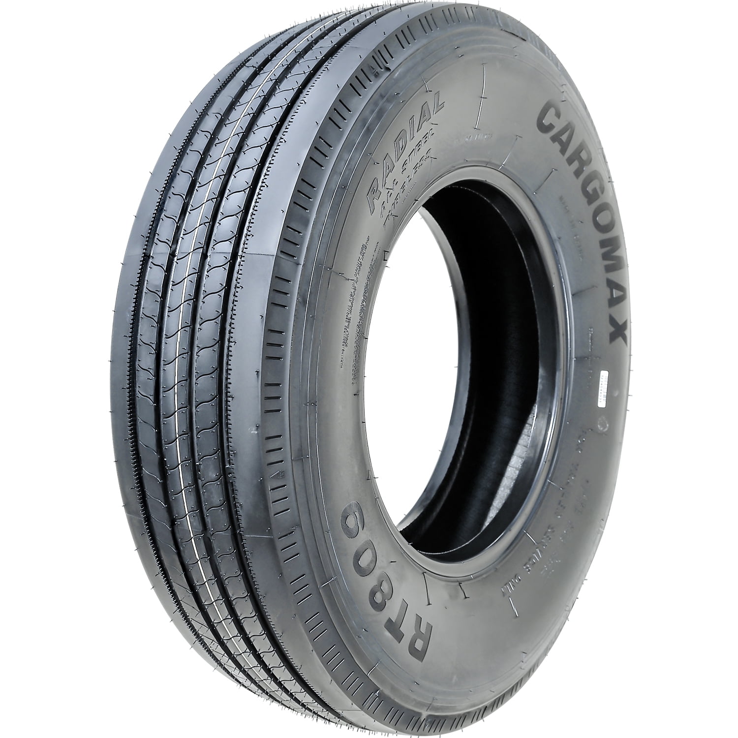 Cargo Max RT809 All Steel Trailer Tire, Highway, ST225/75R15, 14 Ply ...