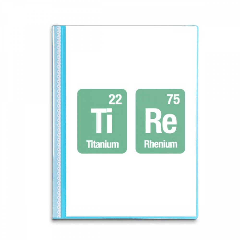 Tire Checal Element Science Book Sheet Protectors Portfolio Binder ...