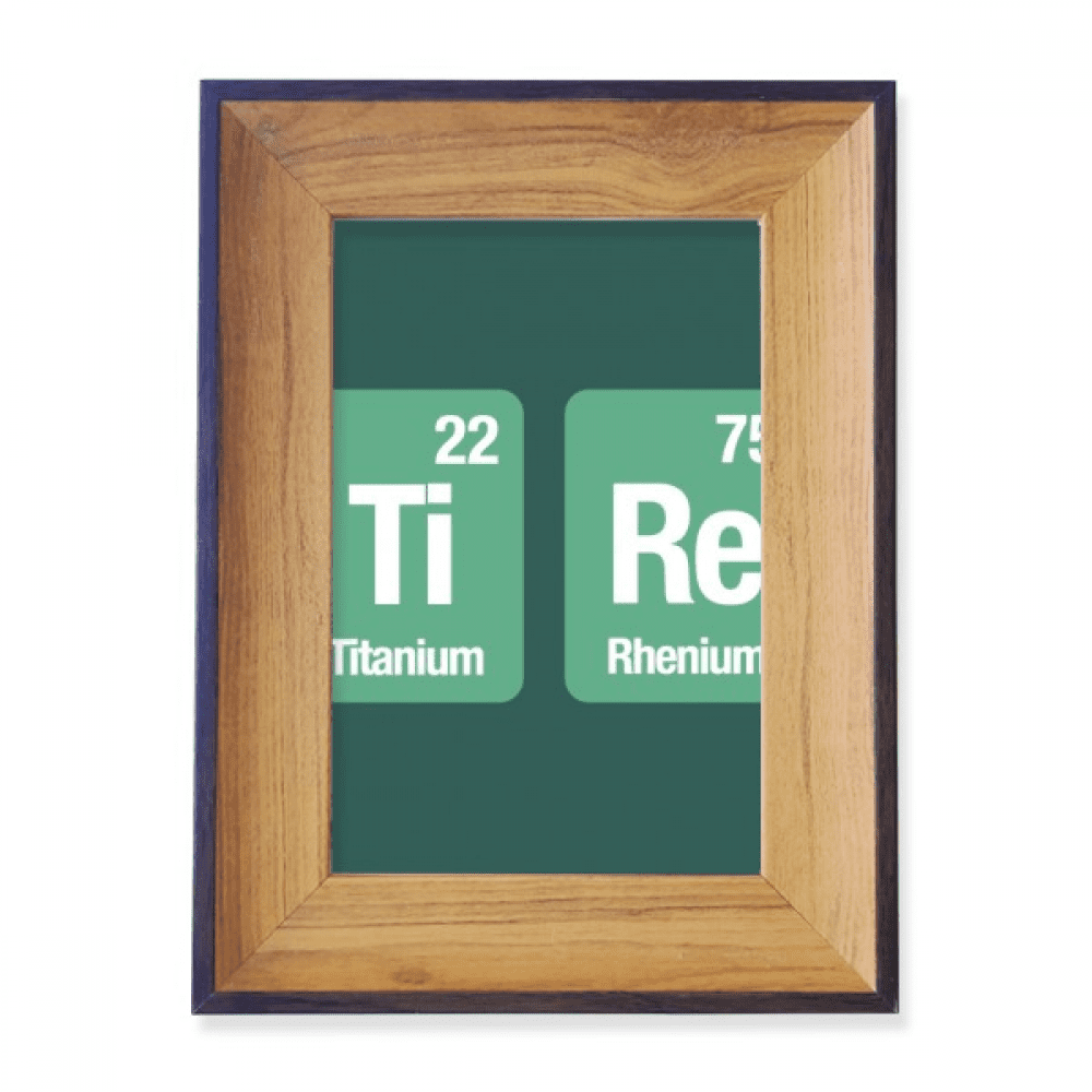 Tire Checal Element Science Photo Frame Exhibition Display Art Desktop ...