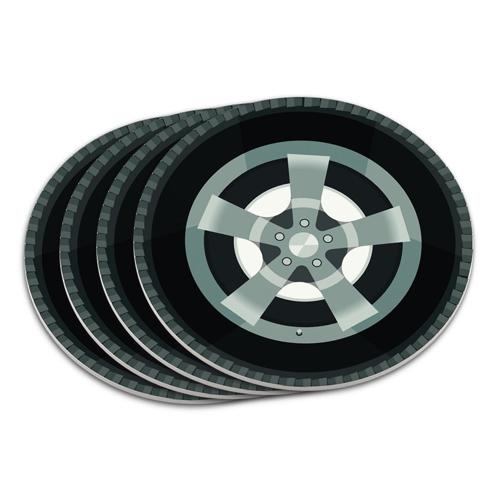 Tire Coaster Set - Walmart.com